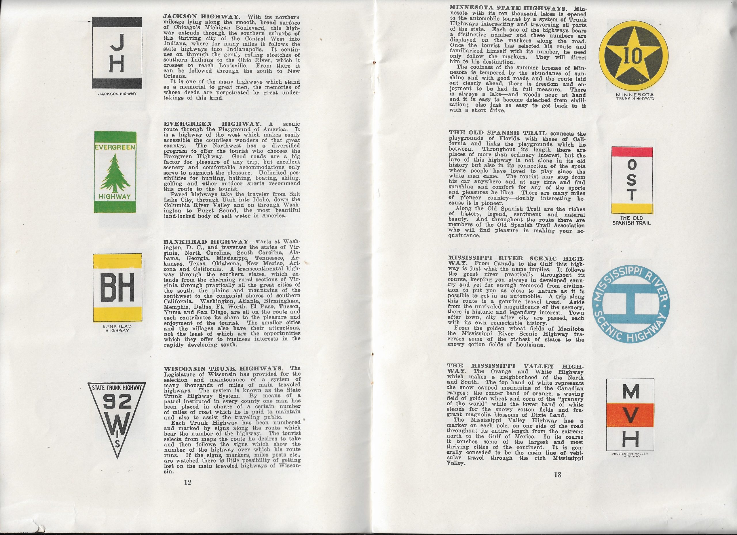 The Automobile Road Book with Descriptions of Highways - Curtis Wright Maps