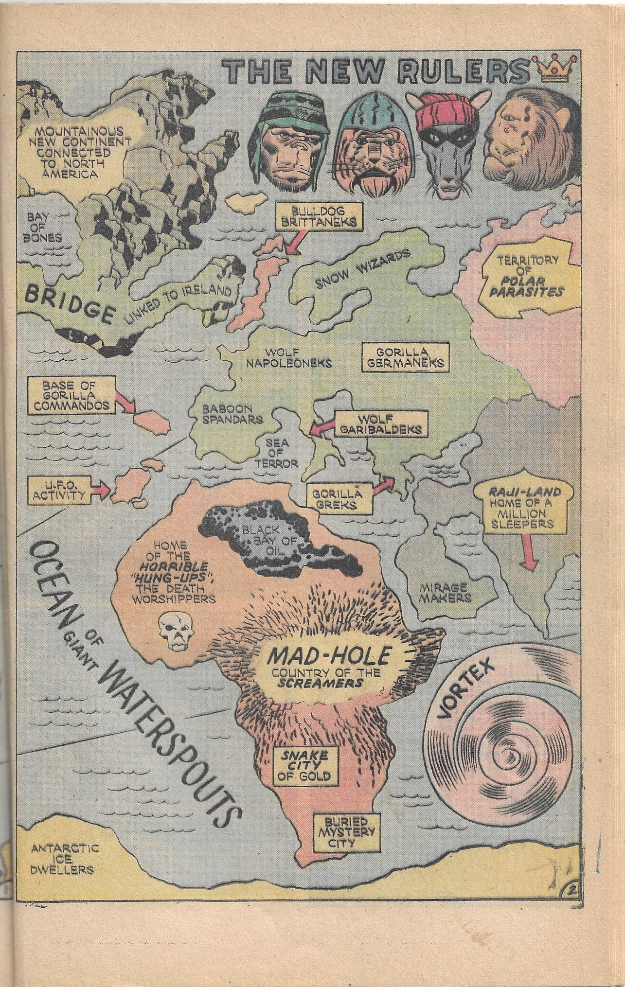 Earth A.D. - Curtis Wright Maps