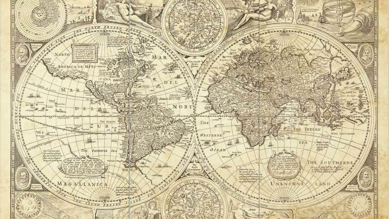 A New and Accurate Map of the World... - Curtis Wright Maps