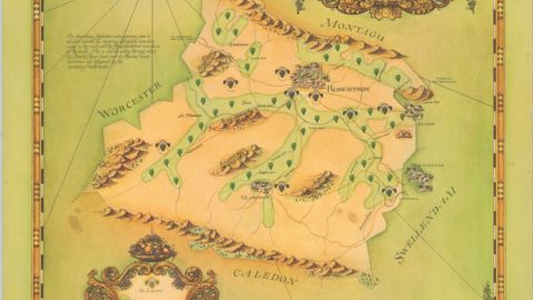 A Map of the Robertson Area as defined for the production of Wines of ...