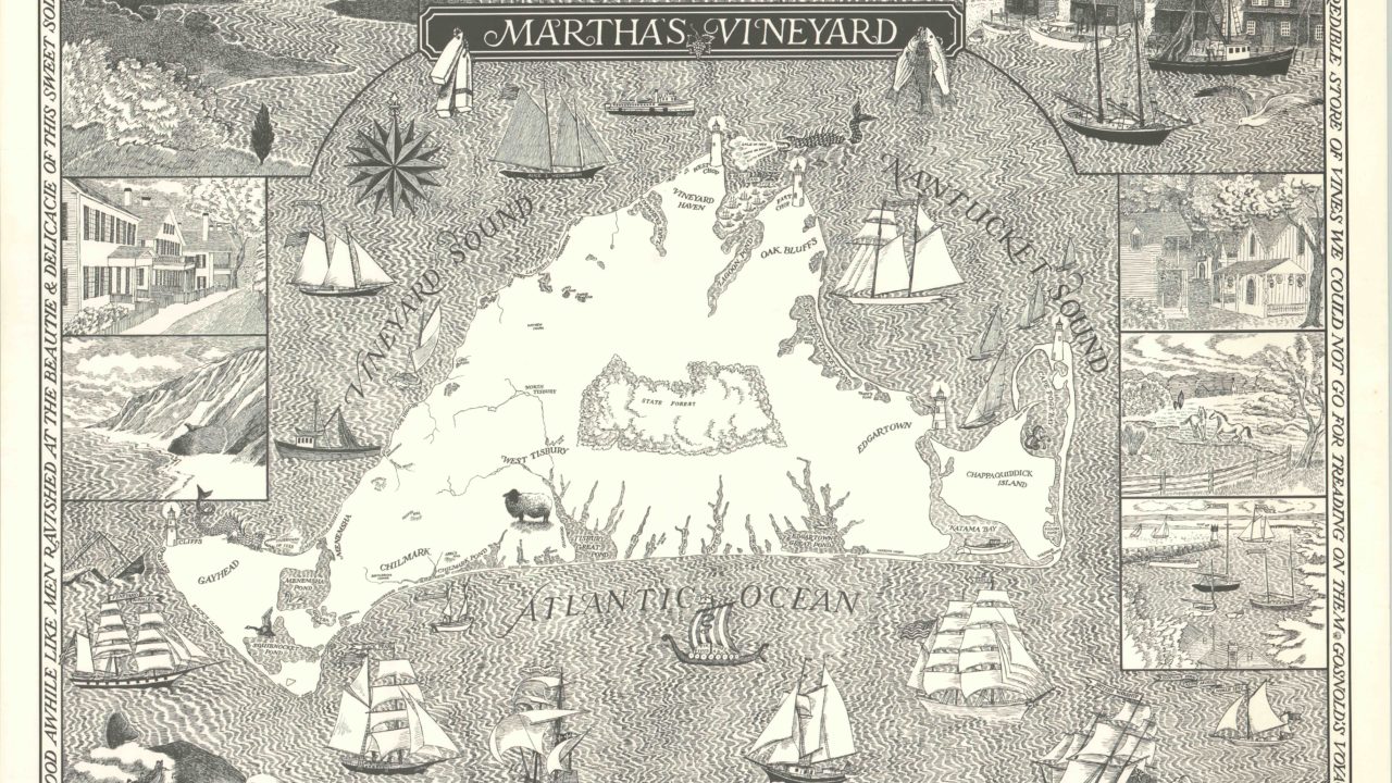 Martha’s Vineyard | Curtis Wright Maps