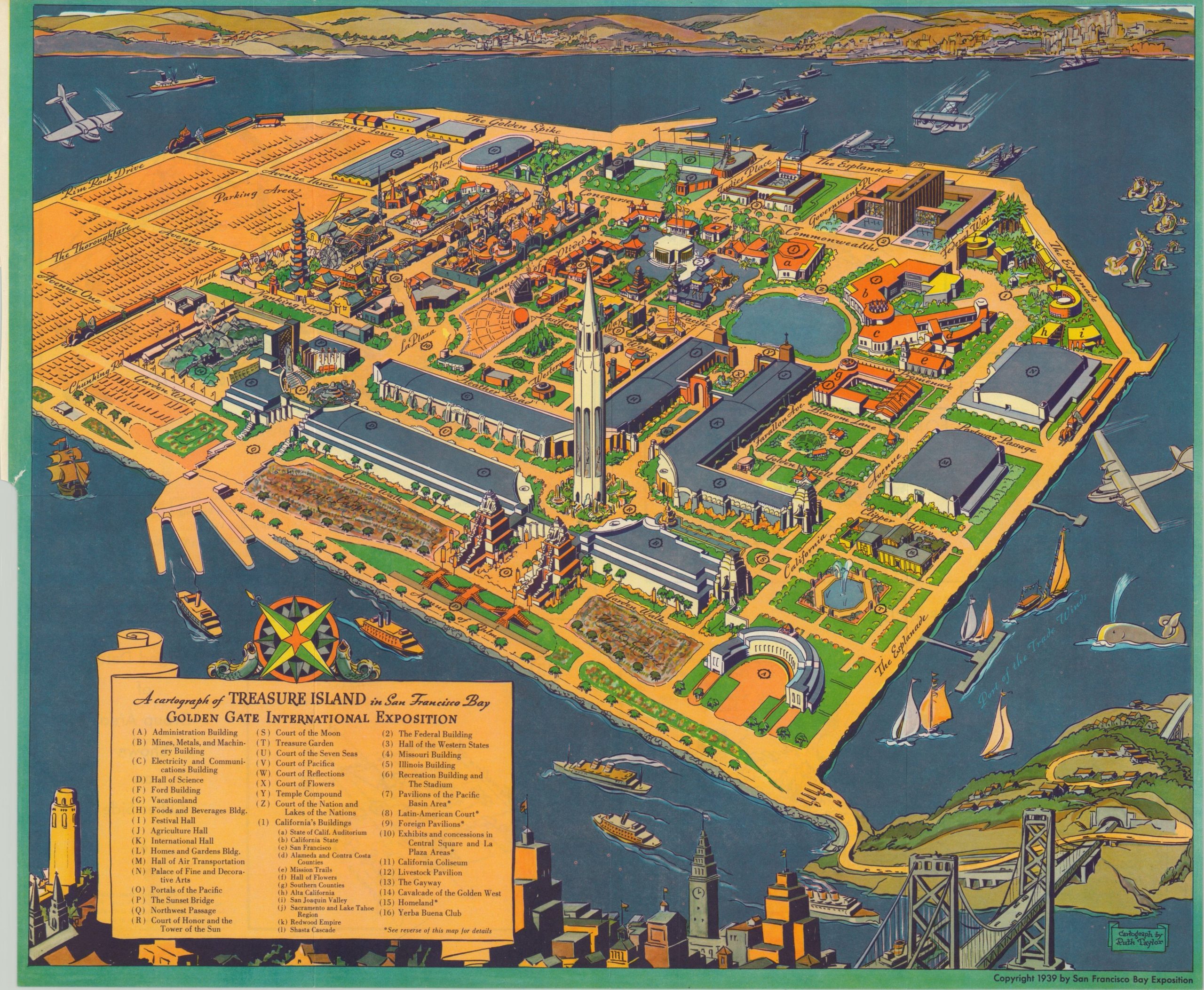 Official Guide Book Golden Gate International Exposition - Curtis ...
