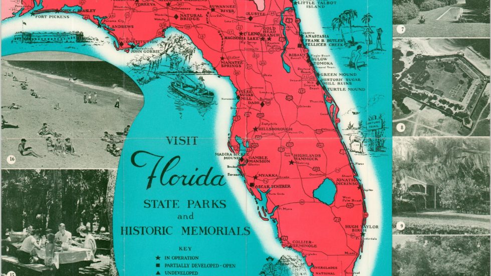 Visit Florida State Parks and Historic Memorials | Curtis Wright Maps
