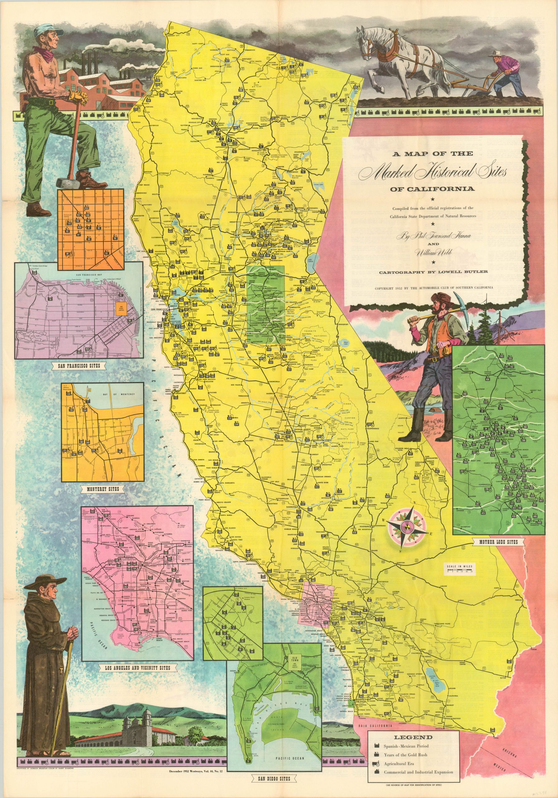 California Historical Sites Map National Trust For Historic