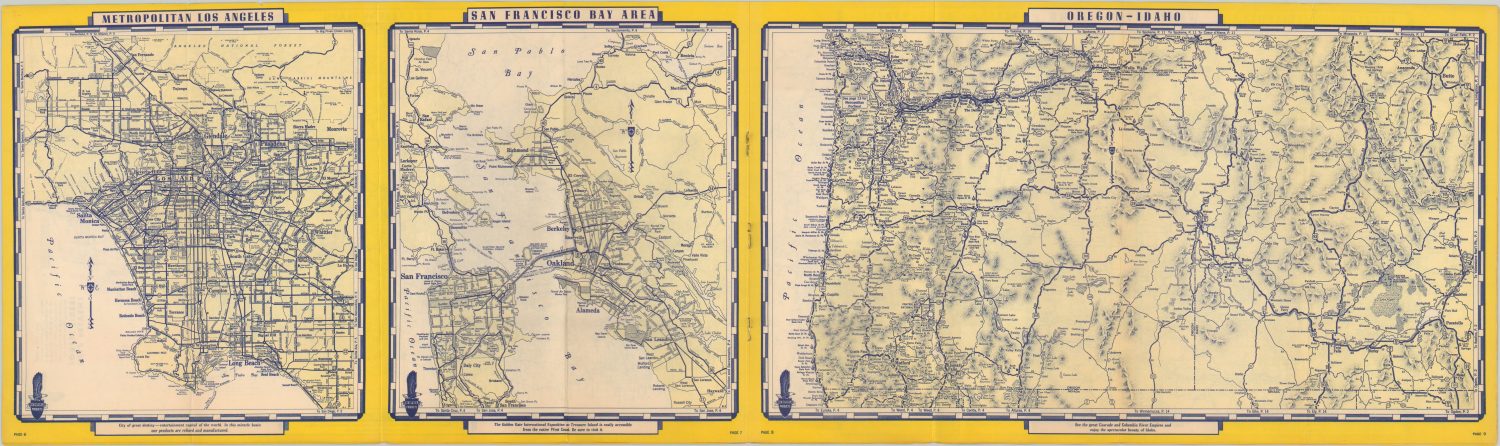 Richfield Highway Maps | Curtis Wright Maps