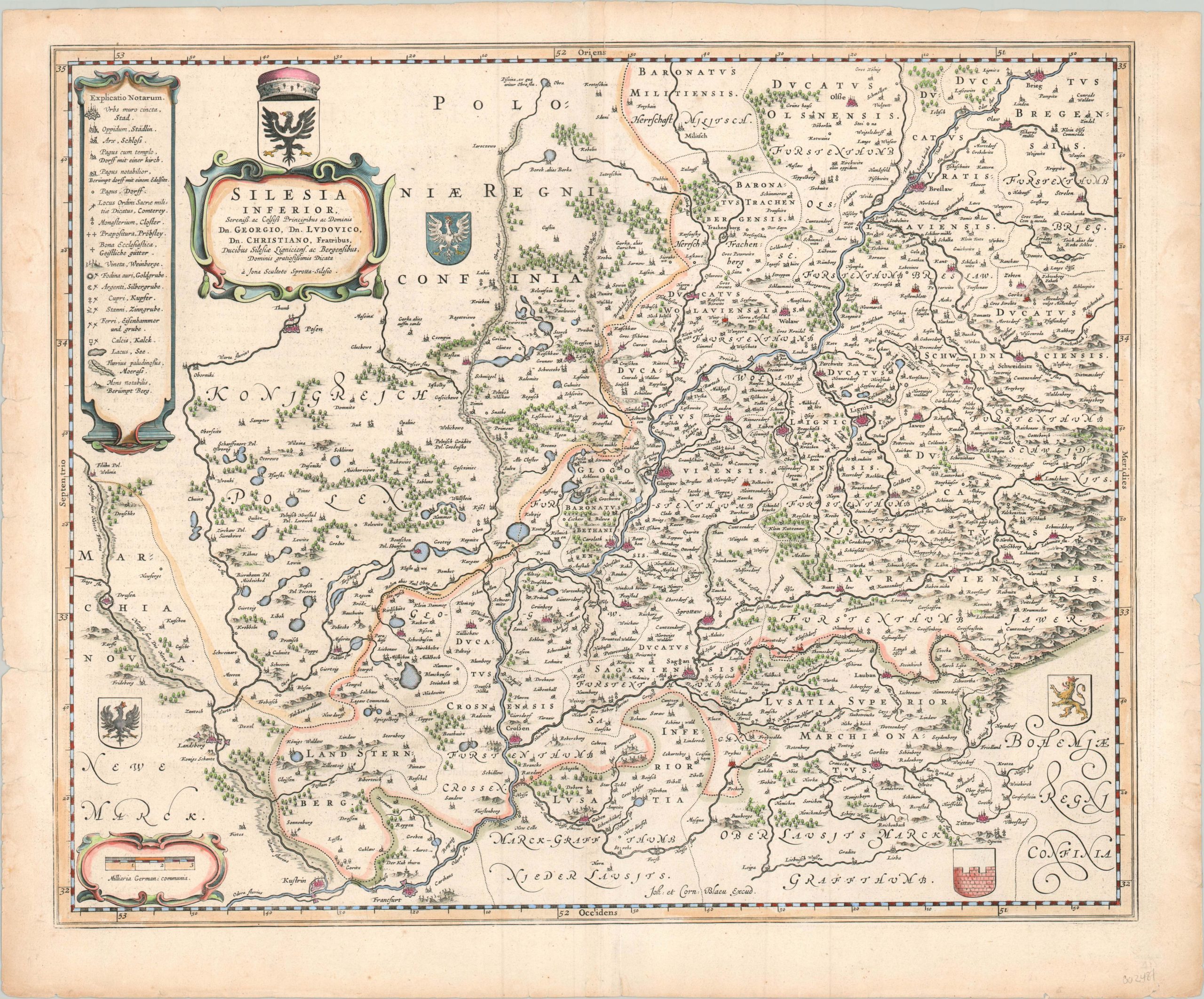 Silesia Inferior - Curtis Wright Maps