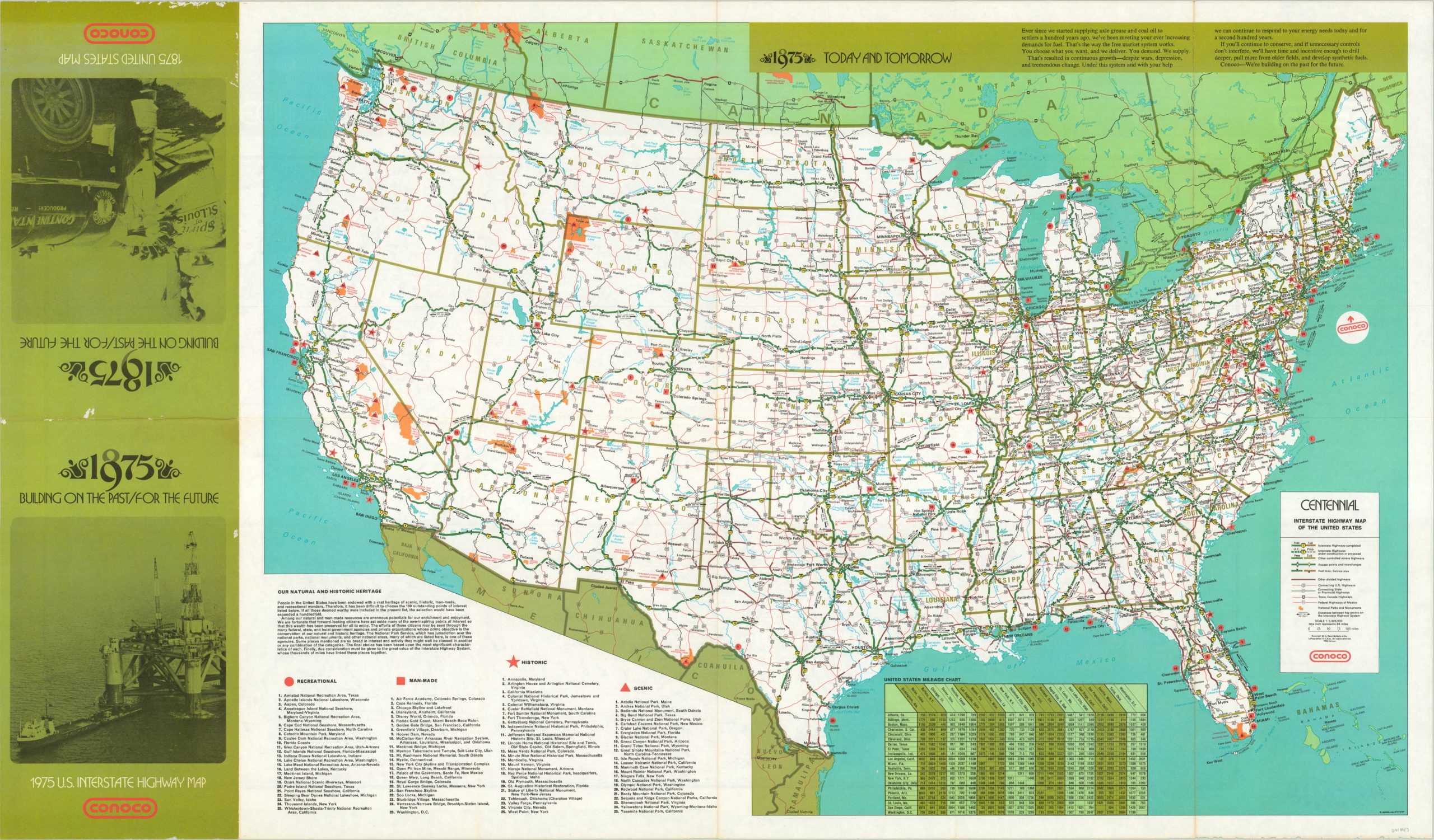 1975 Building on the Past for the Future - Curtis Wright Maps