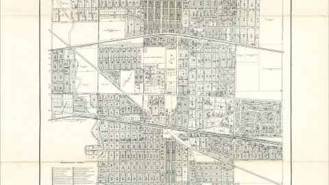 Arthur L. Webster’s Map of Elmhurst DuPage County, Illinois | Curtis ...