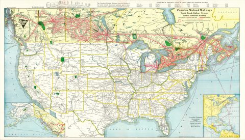 Canadian National Railways | Curtis Wright Maps