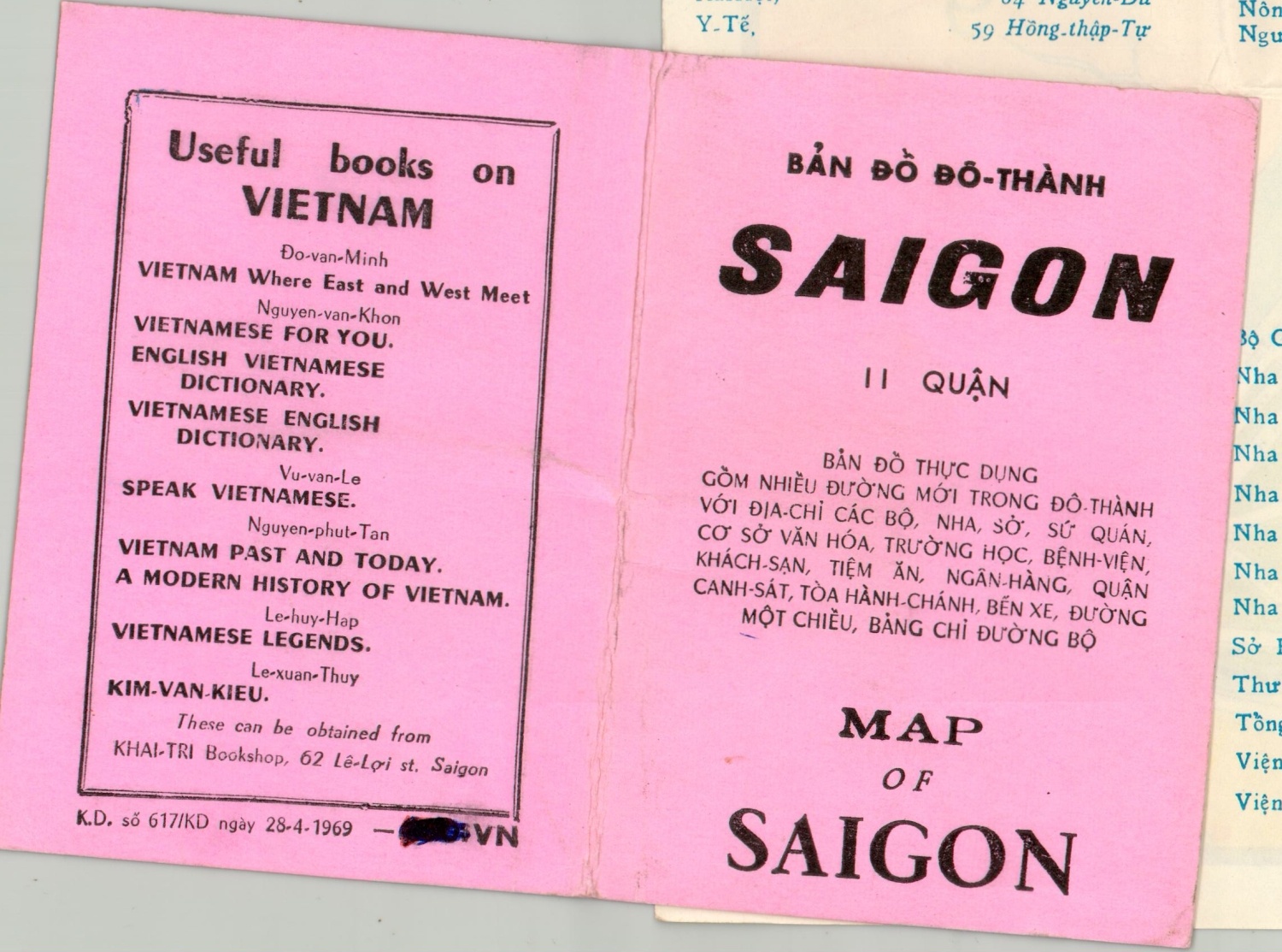 Saigon - Curtis Wright Maps