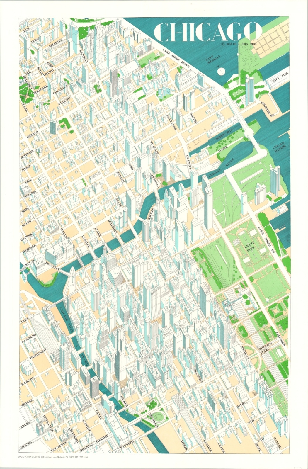 Chicago Curtis Wright Maps