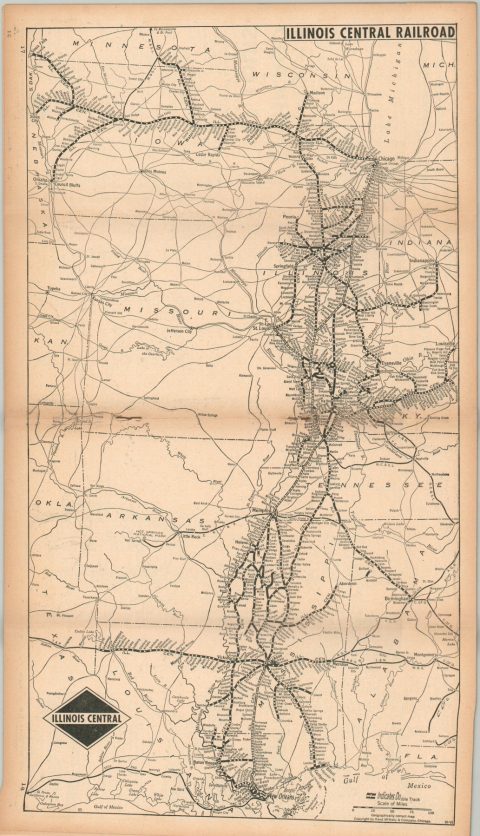 Illinois Central - Curtis Wright Maps