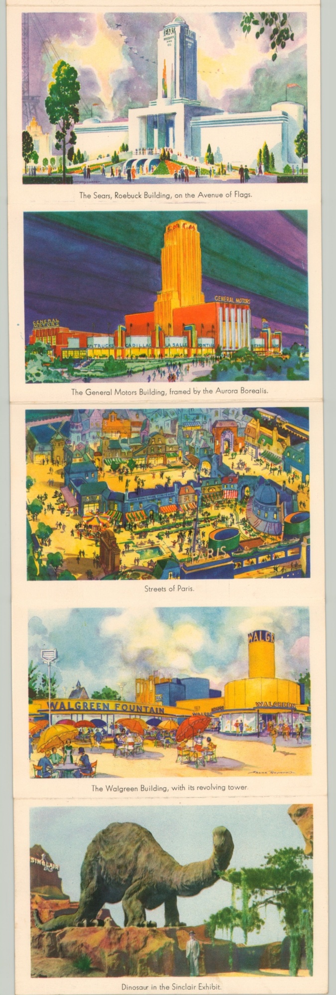 Official View Book A Century of Progress Exposition Chicago 1933 ...