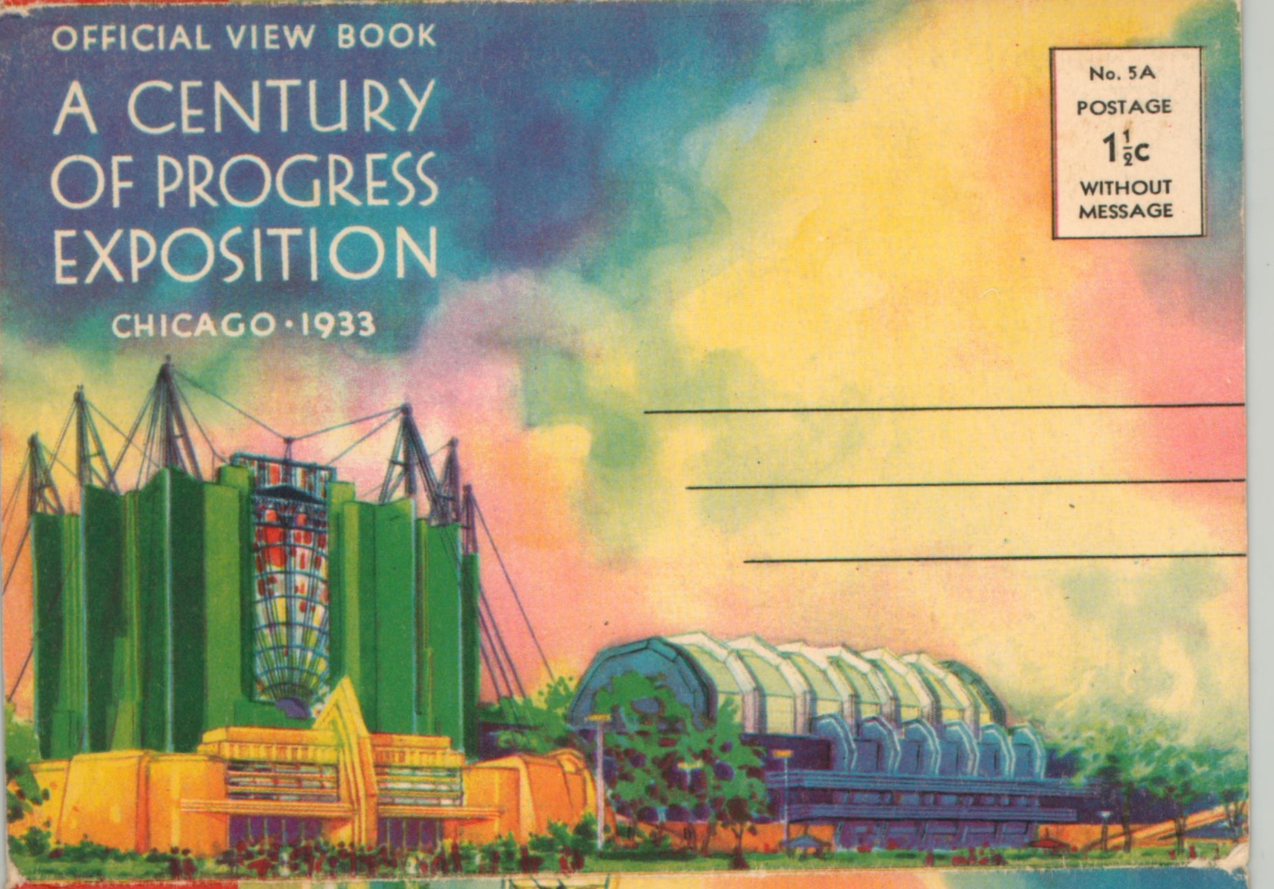 Official View Book A Century of Progress Exposition Chicago 1933 ...