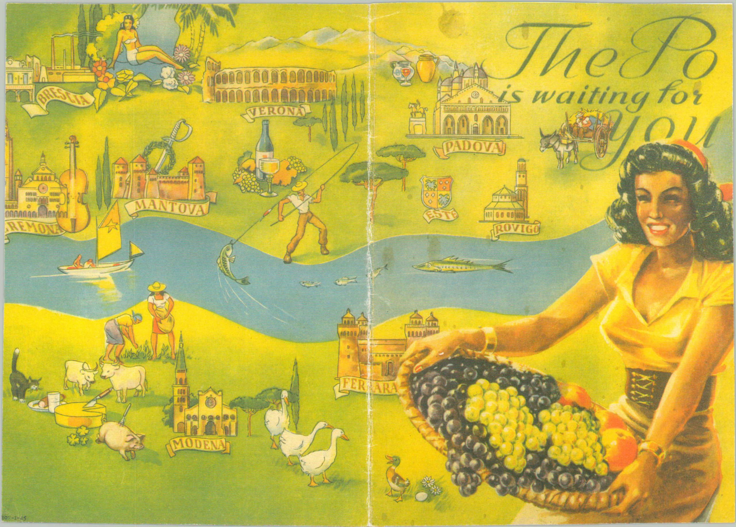 The Po is Waiting For You - Curtis Wright Maps