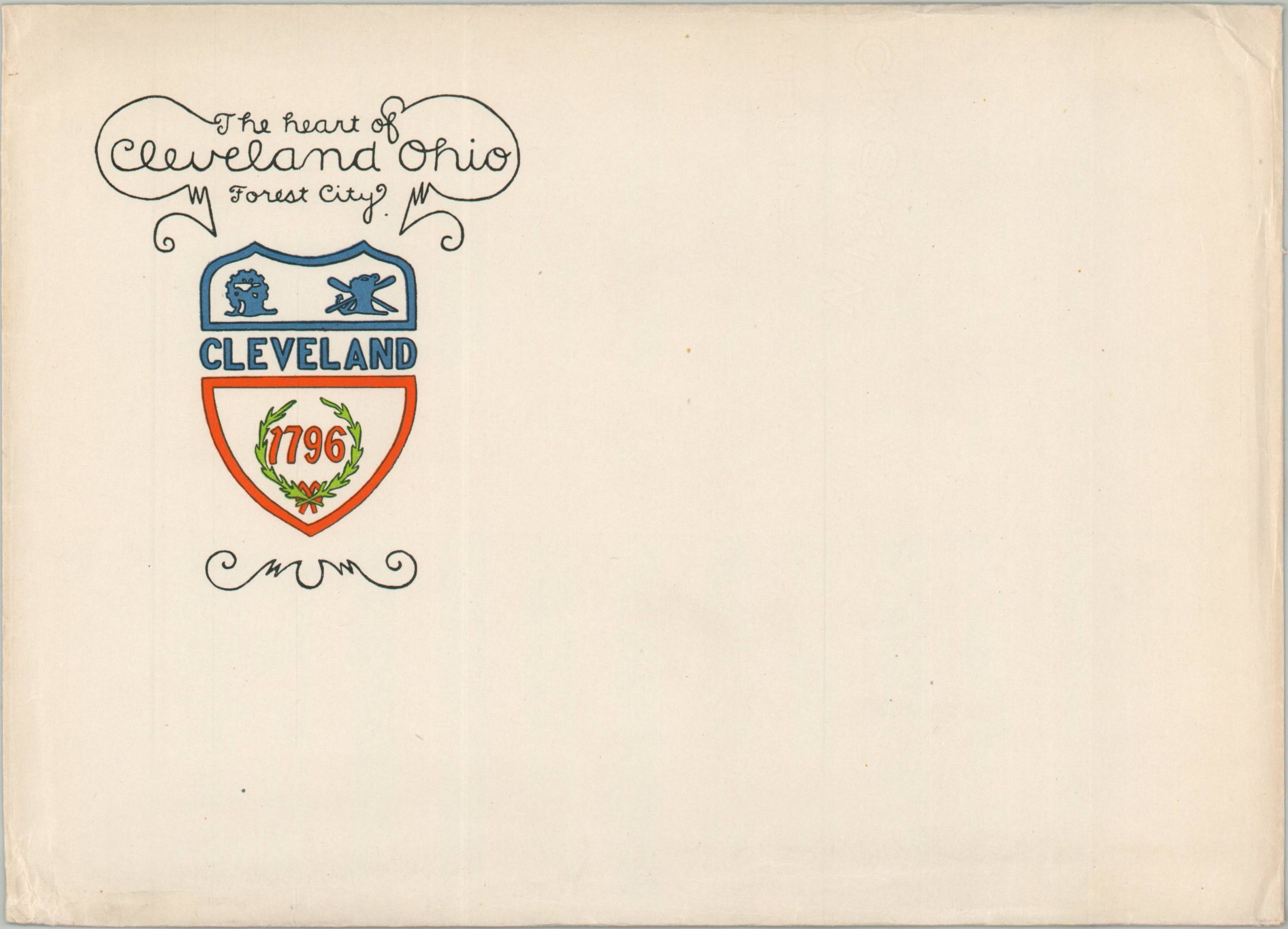 The Heart of Cleveland Forest City Ohio - Curtis Wright Maps