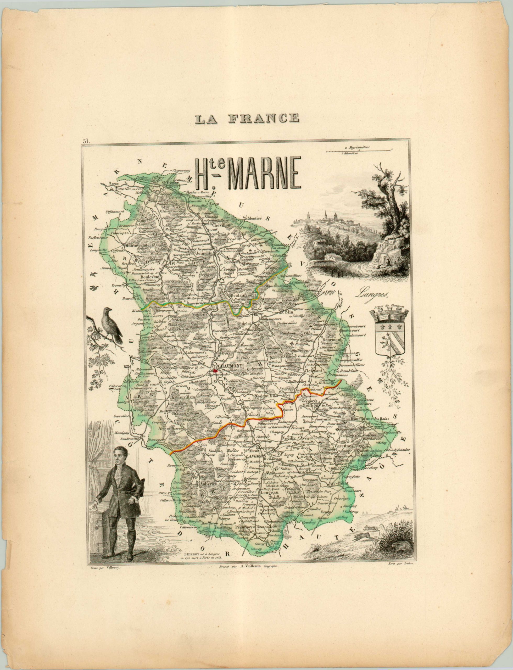 [Atlas Maps of French Departments] - Curtis Wright Maps
