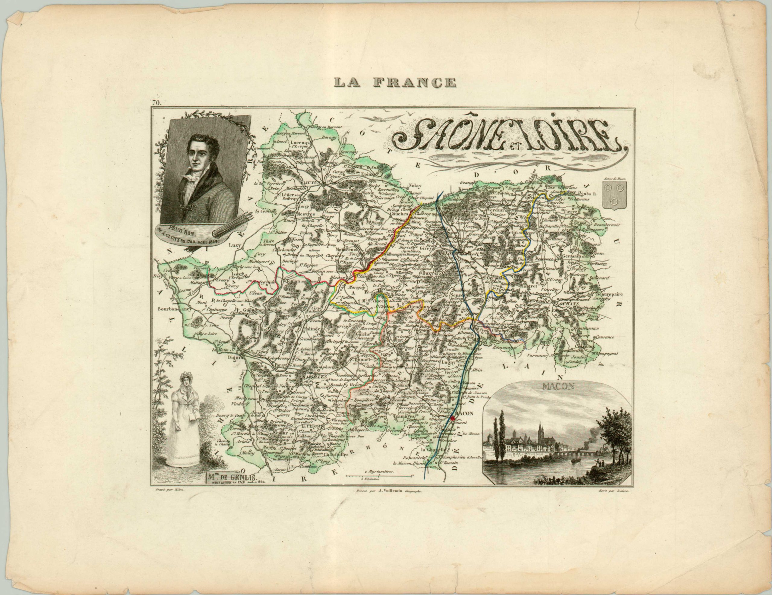 [Atlas Maps of French Departments] - Curtis Wright Maps