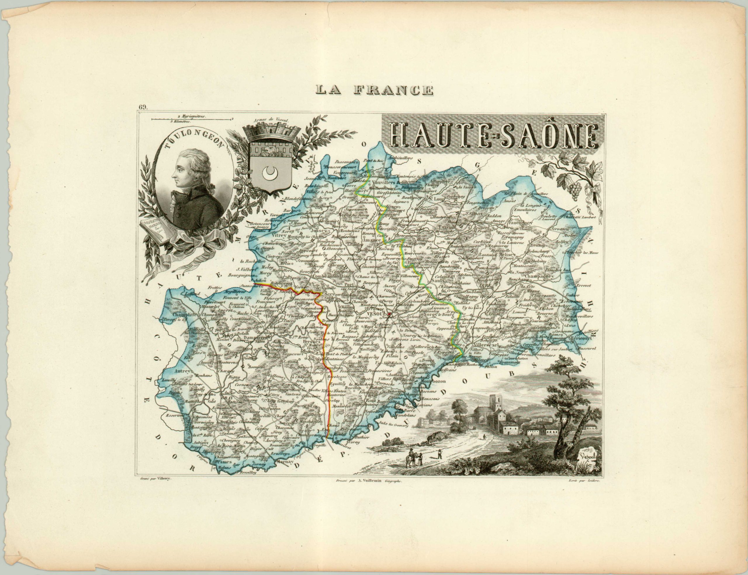 [Atlas Maps of French Departments] - Curtis Wright Maps