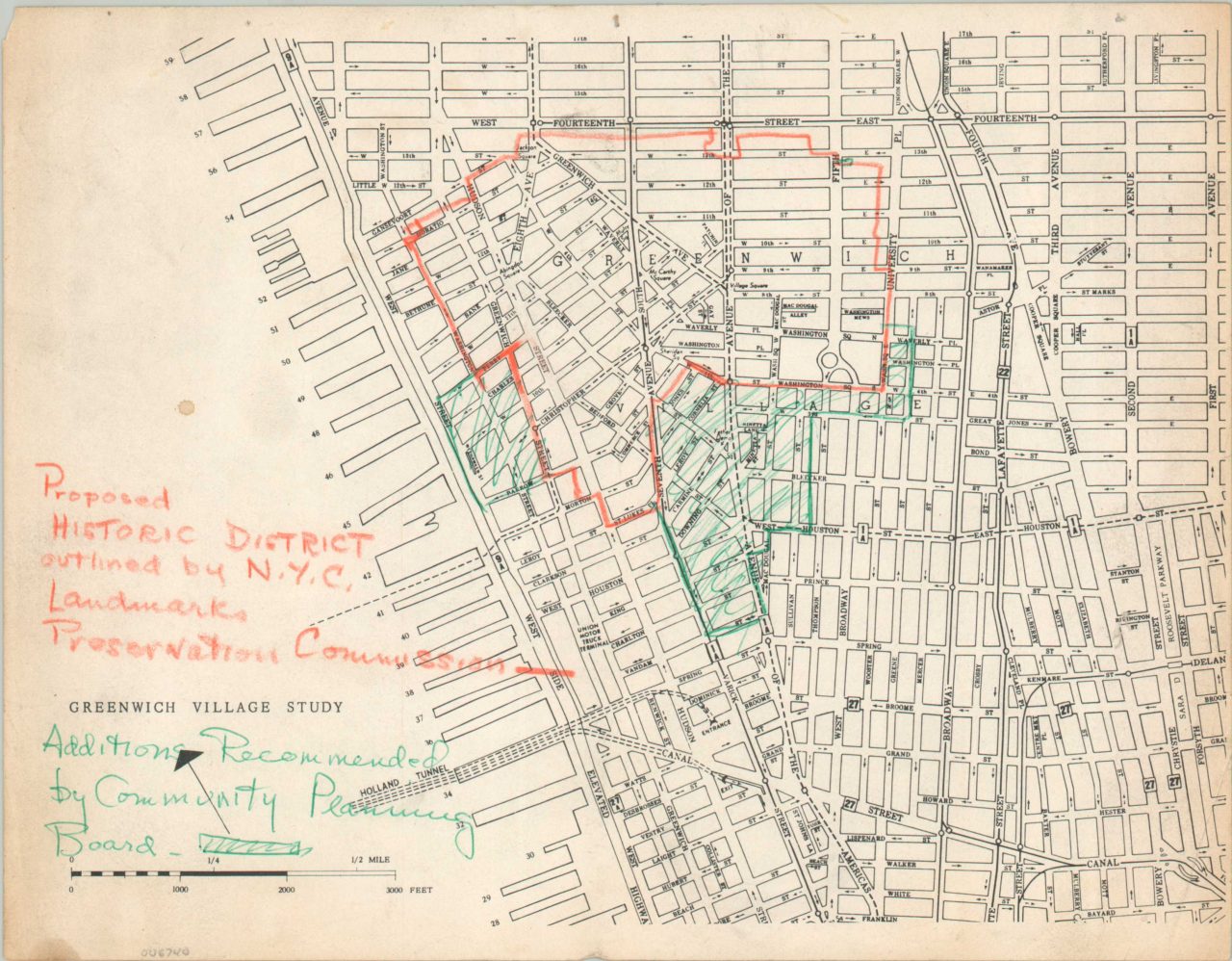 Greenwich Village Study - Curtis Wright Maps