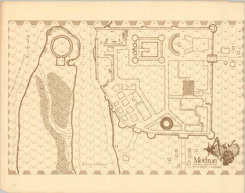 [Set of Judges Guild Campaign Maps] - Curtis Wright Maps