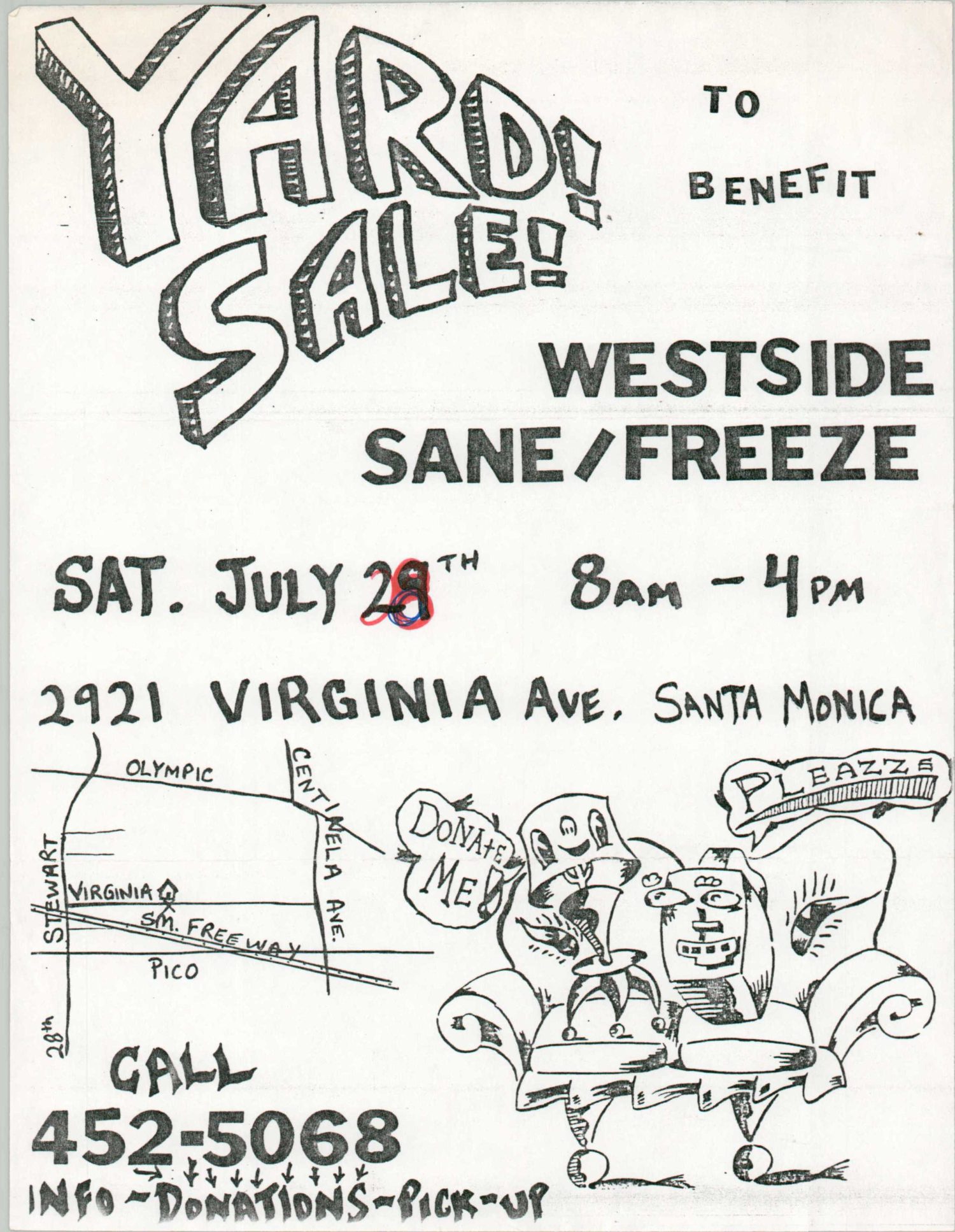 [Collection of 25 Cartographic Handbills and Protest Flyers] - Curtis ...