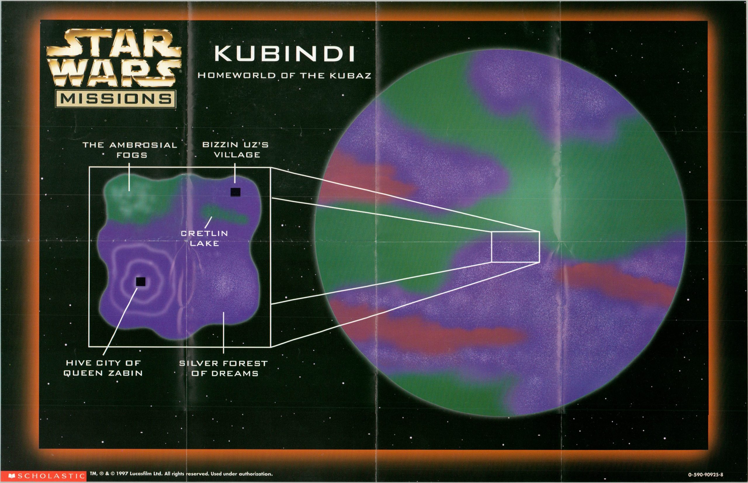 Star Wars: Missions Maps - Curtis Wright Maps