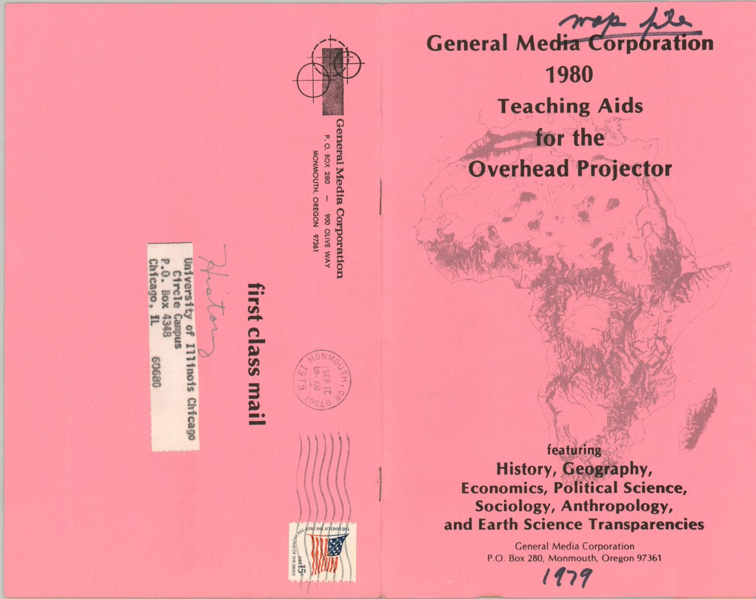 General Media Corporation 1980 Teaching Aids for the Overhead Projector ...