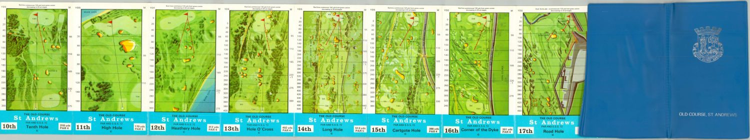 Old Course, St. Andrews - Curtis Wright Maps