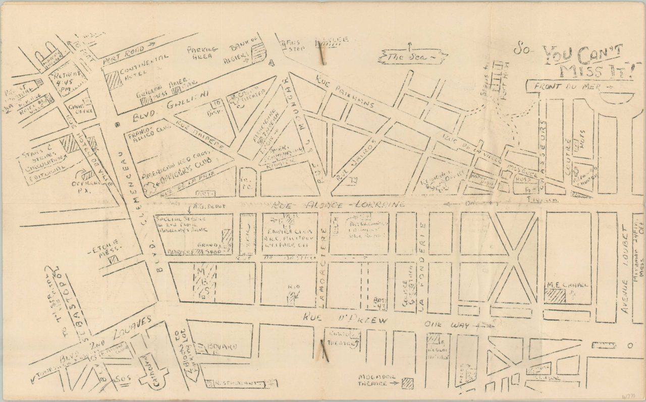Oran, Algeria - Curtis Wright Maps