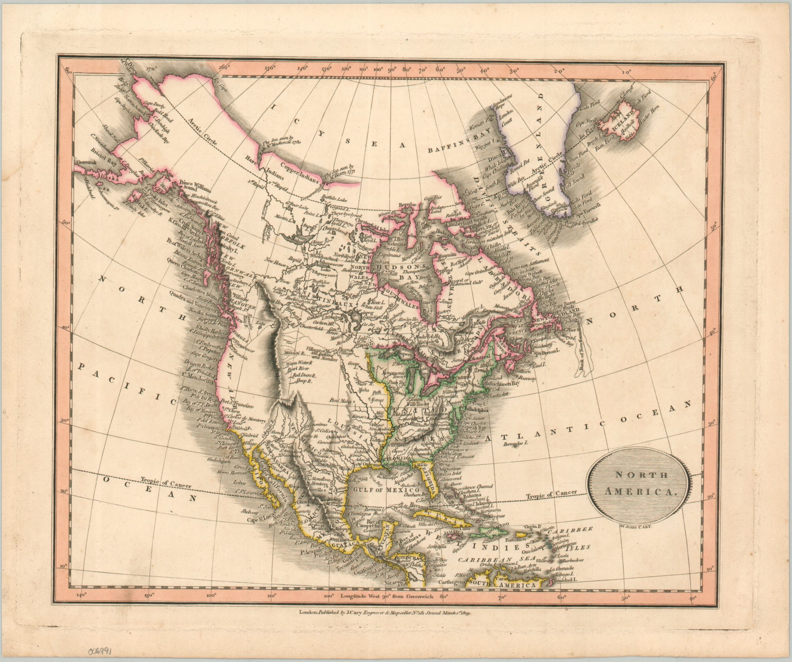 North America - Curtis Wright Maps