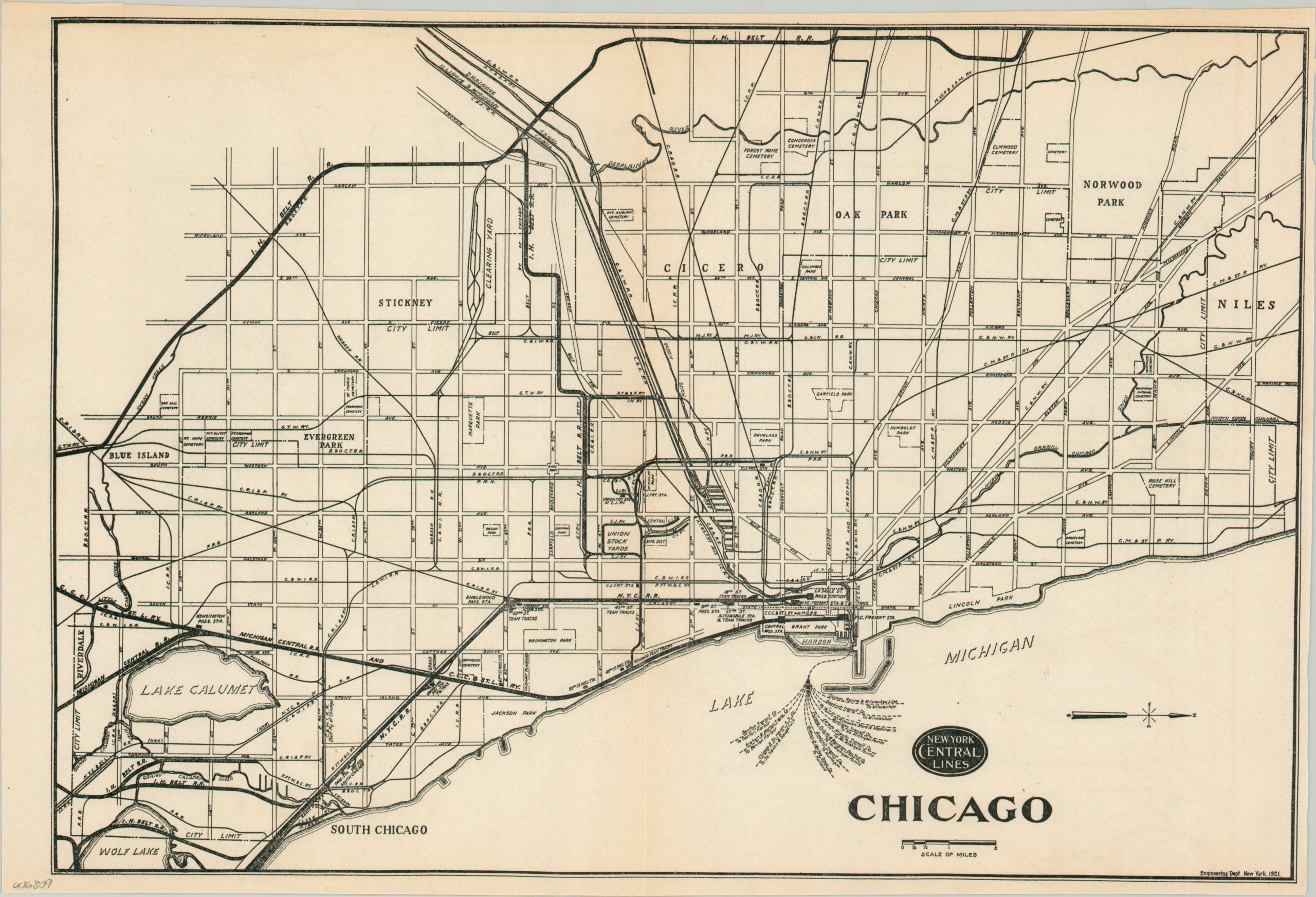Chicago Curtis Wright Maps