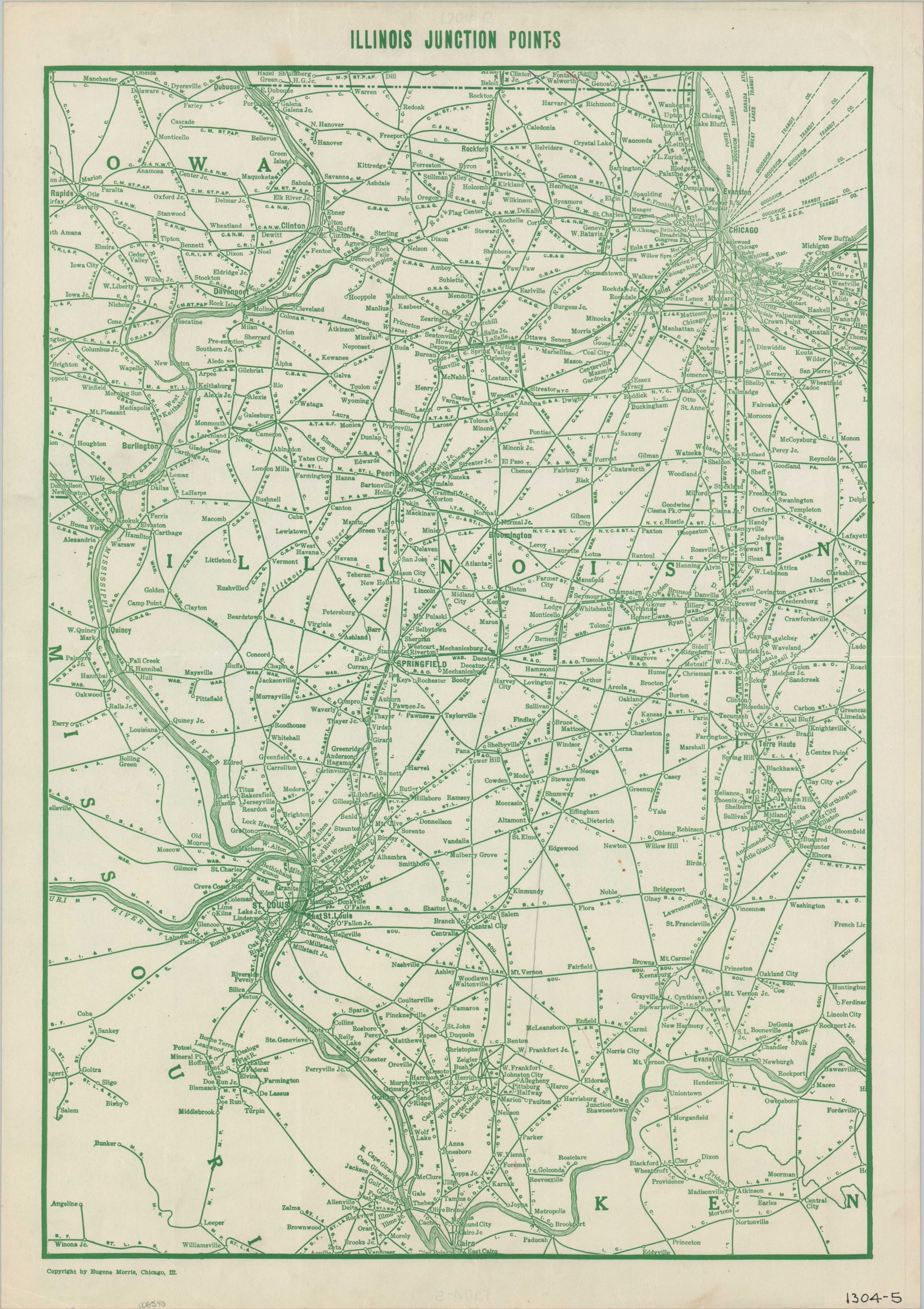 Illinois Junction Points - Curtis Wright Maps