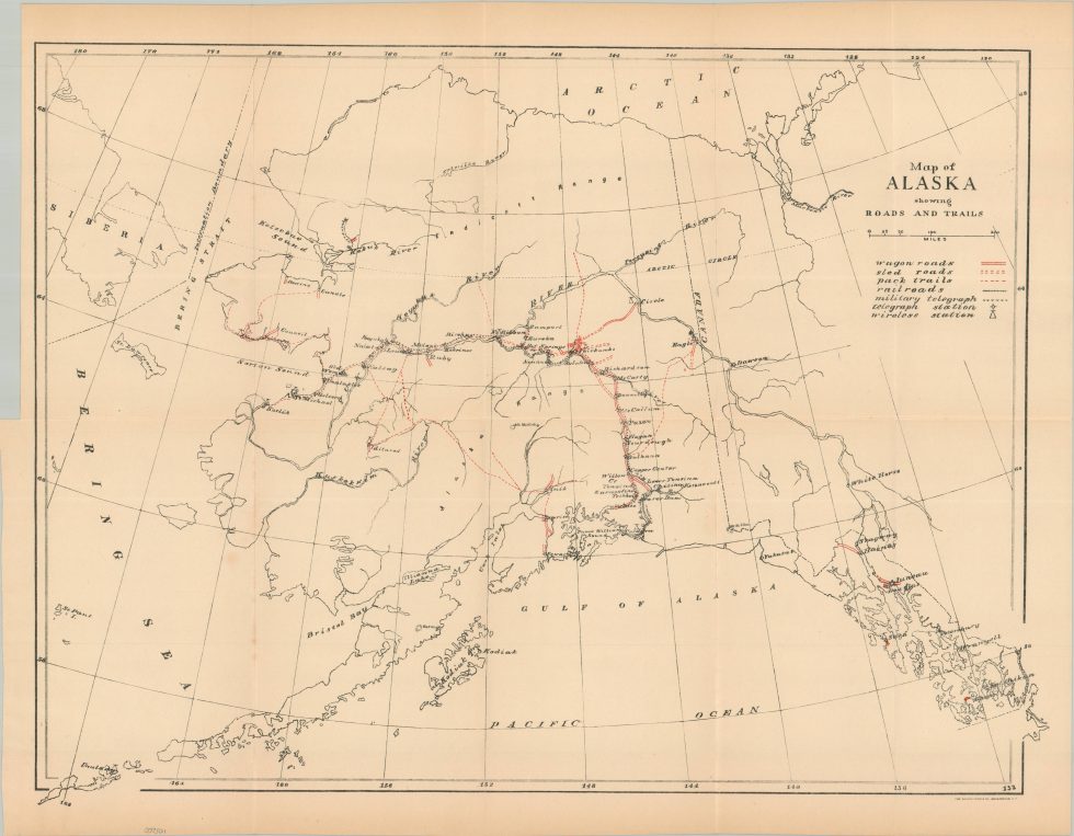 Report of the Board of Road Commissioners for Alaska [with] Map of ...