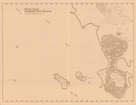 [Set of Judges Guild Campaign Maps] - Curtis Wright Maps