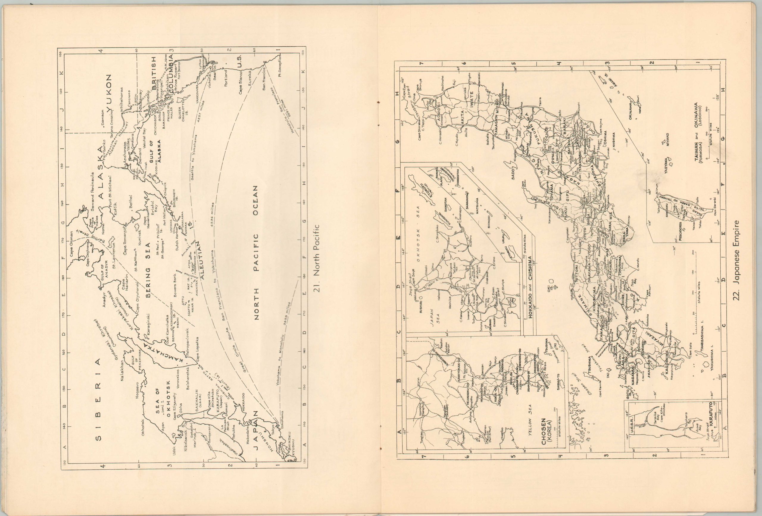 Captain Bryan's Pacific War Atlas - Curtis Wright Maps