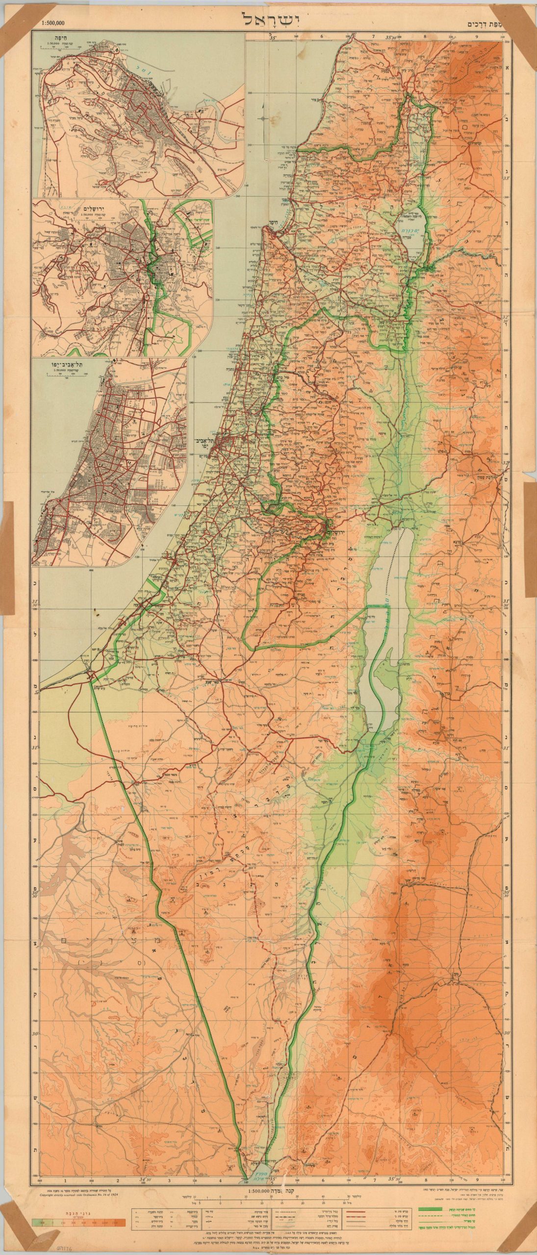 [Israel] - Curtis Wright Maps