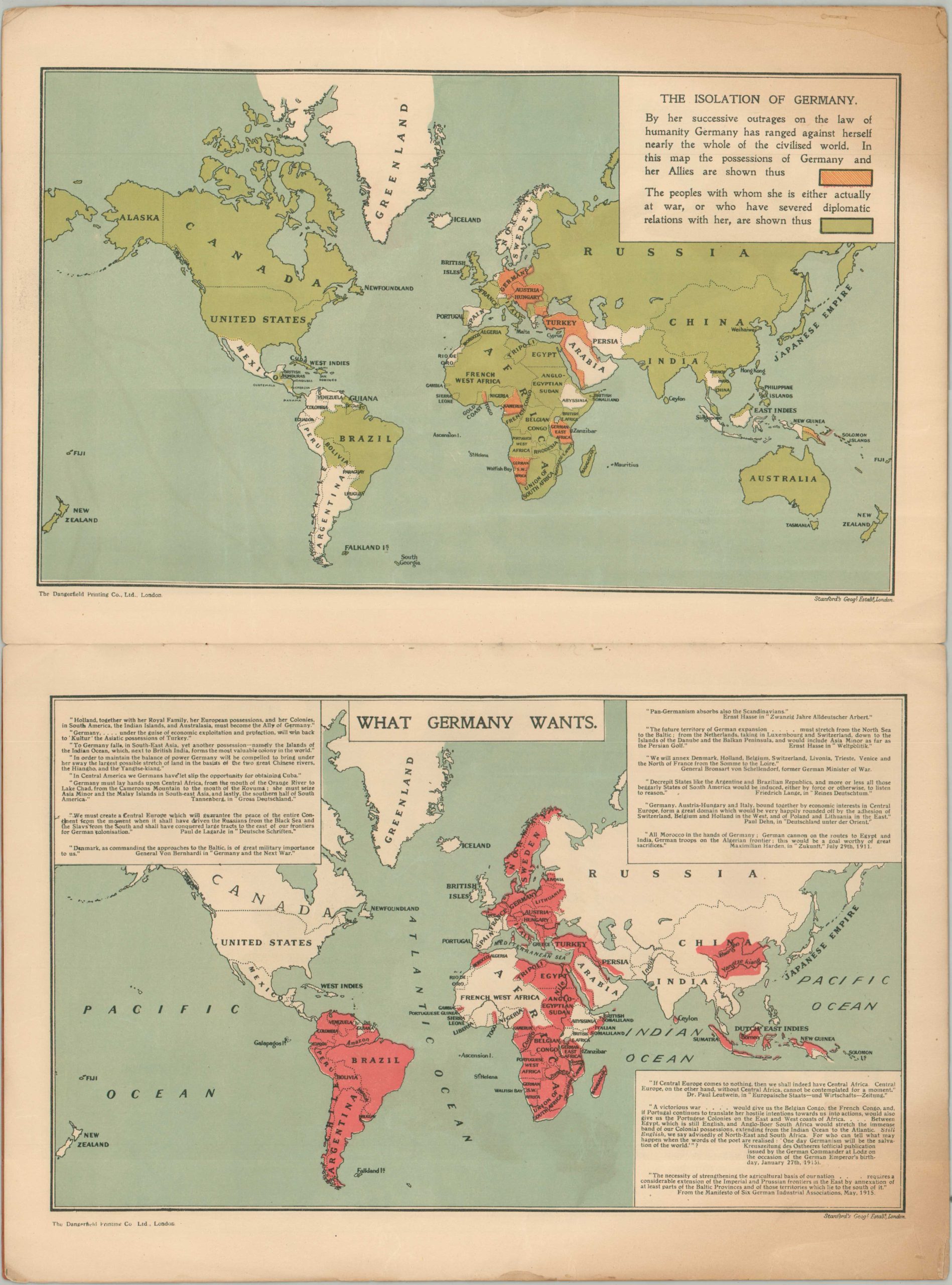 An Atlas of the World War - Curtis Wright Maps