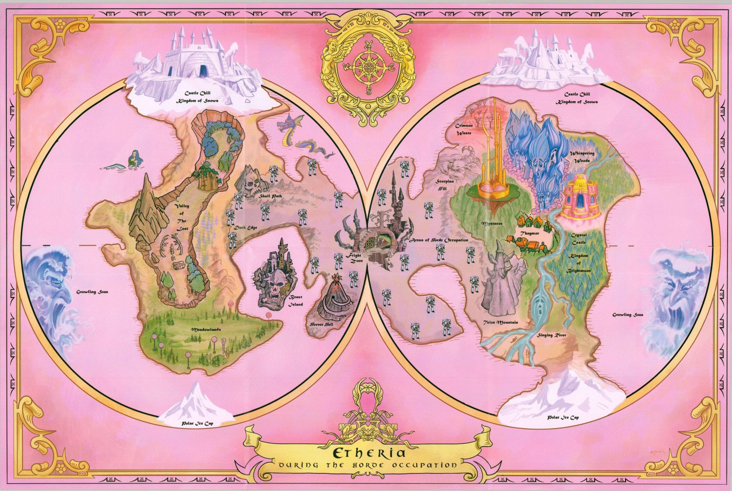 [Masters of the Universe Map Set] - Curtis Wright Maps