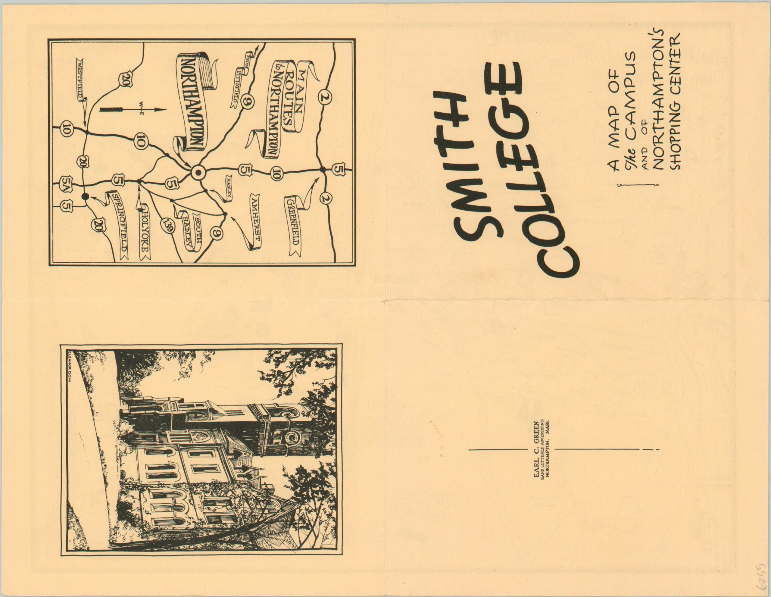 Smith College Campus & Shopping District of Northampton, Mass. | Curtis ...