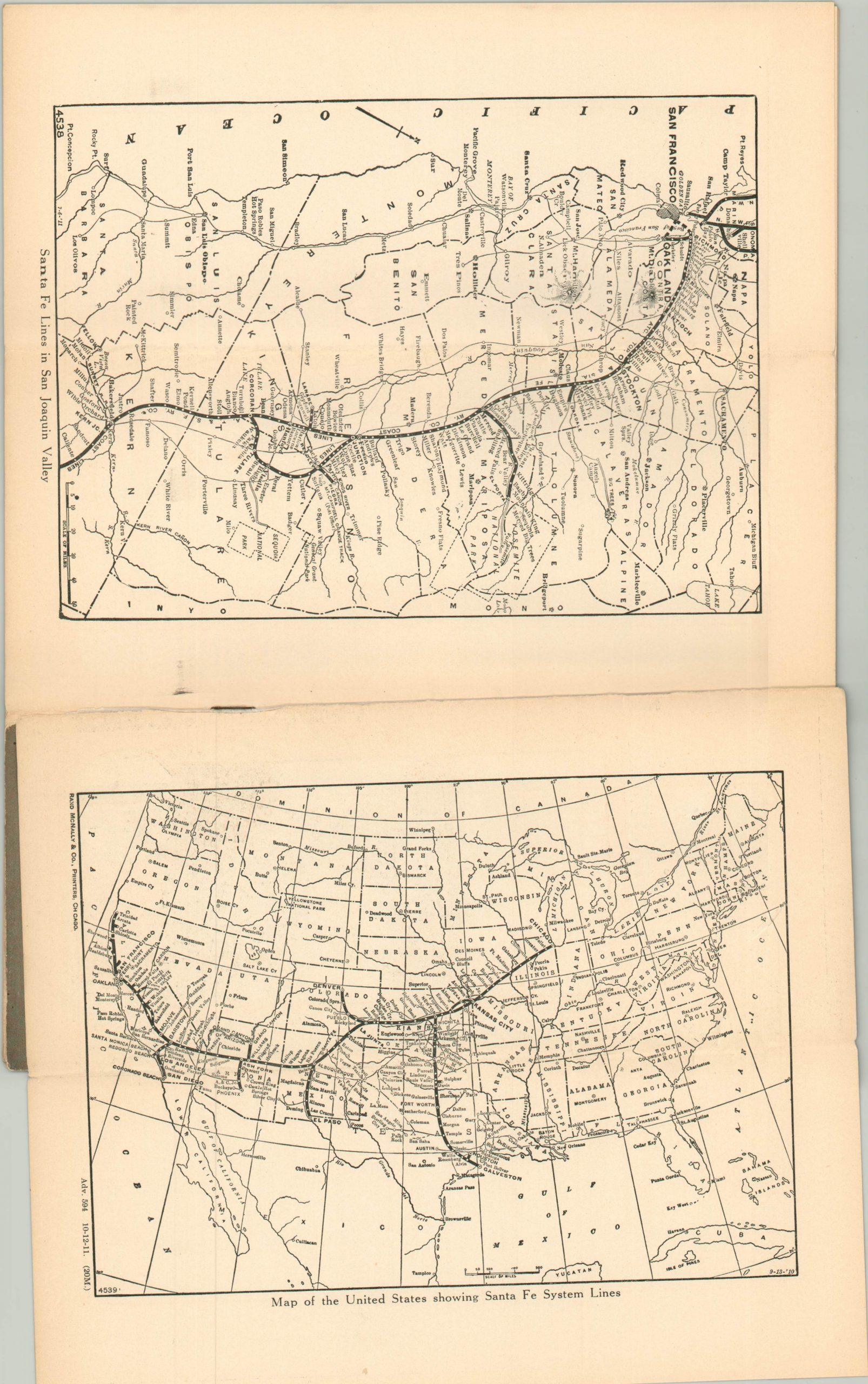 San Joaquin Valley of California | Curtis Wright Maps