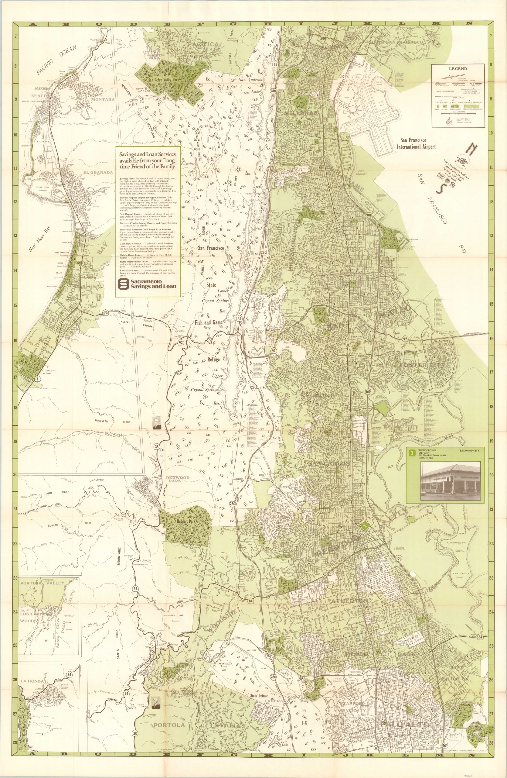 San Mateo County Map
