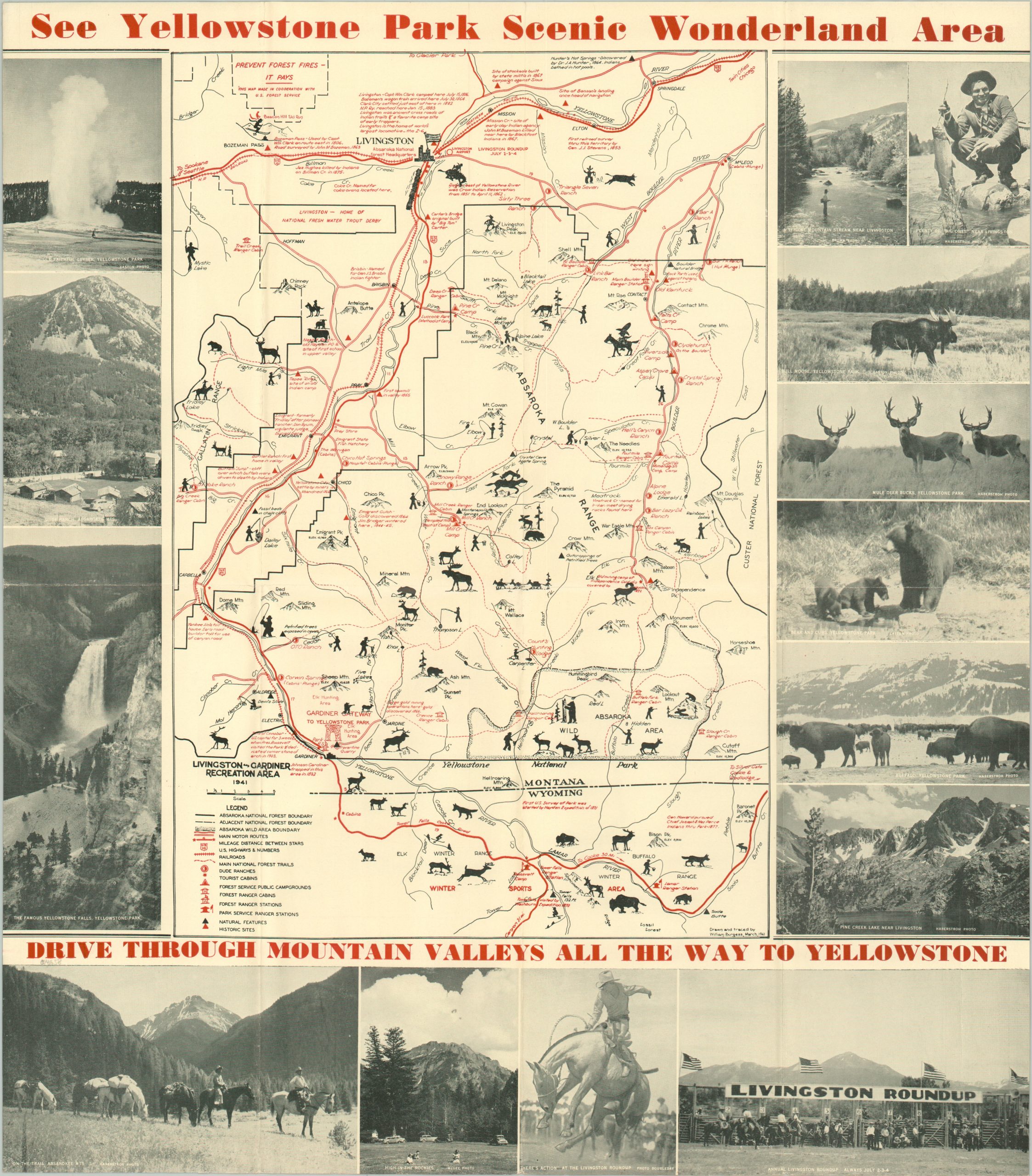 Livingston - Gardiner Recreation Area [Yellowstone National Park ...