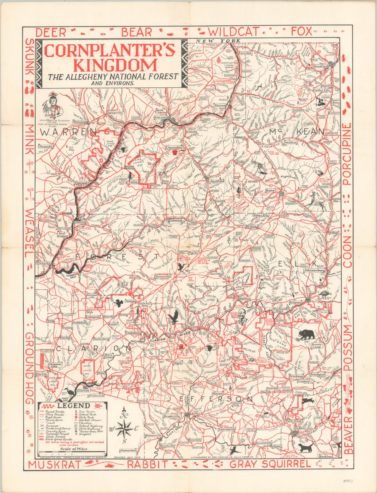 Cornplanter's Kingdom The Allegheny National Forest and Environs ...