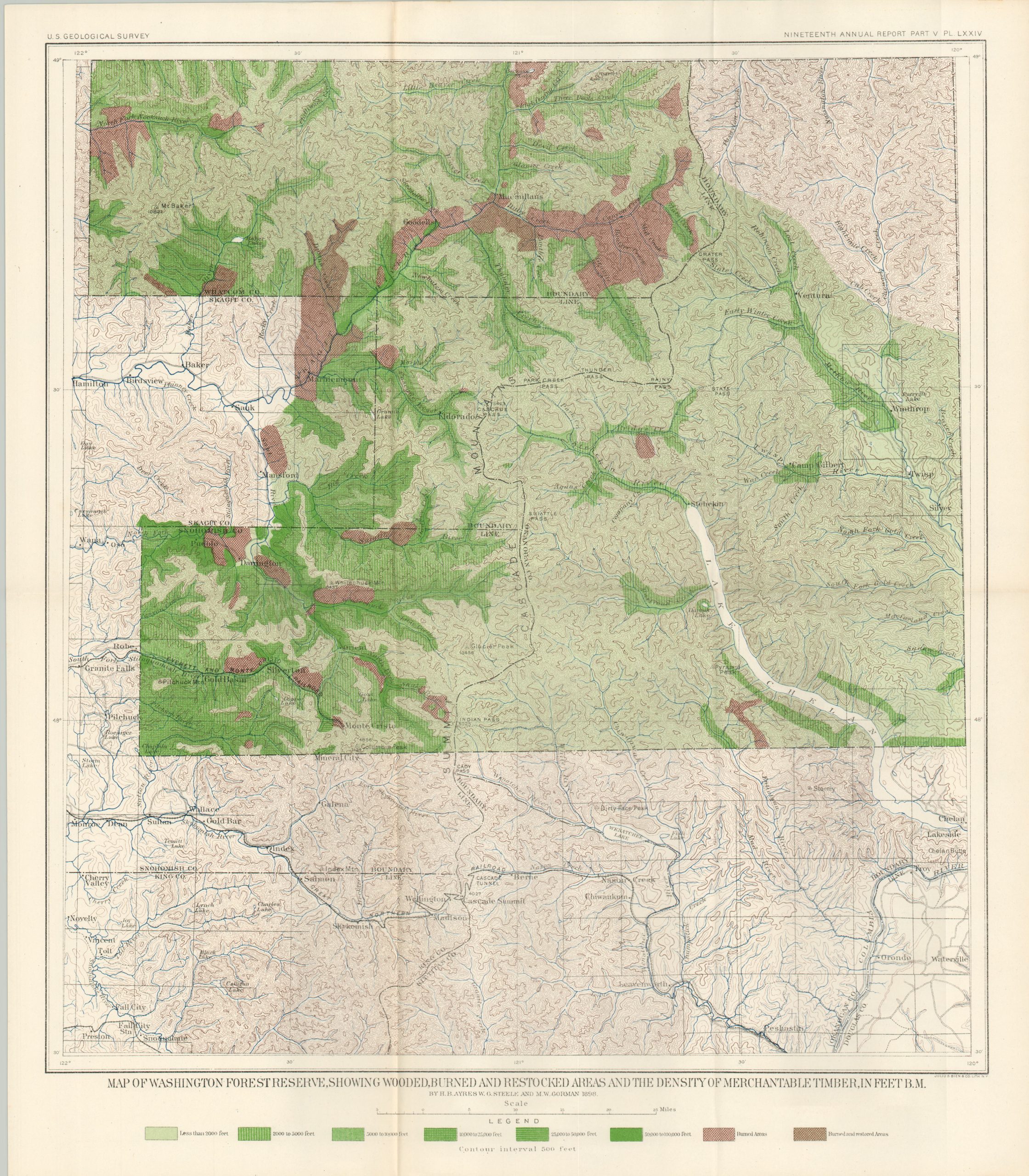 Nineteenth Annual Report of the United States Geological Survey [5 ...