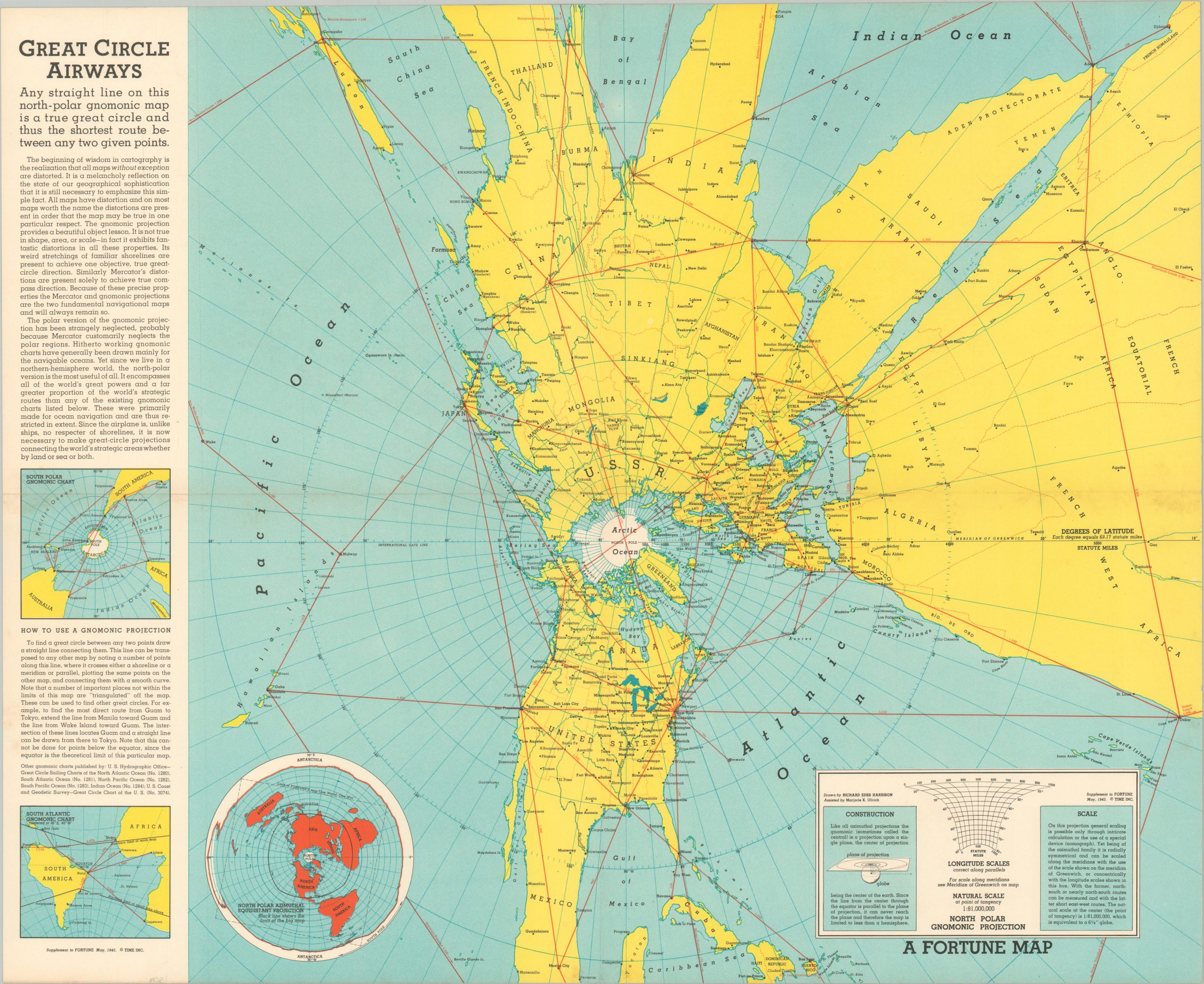 Great Circle Airways - Curtis Wright Maps