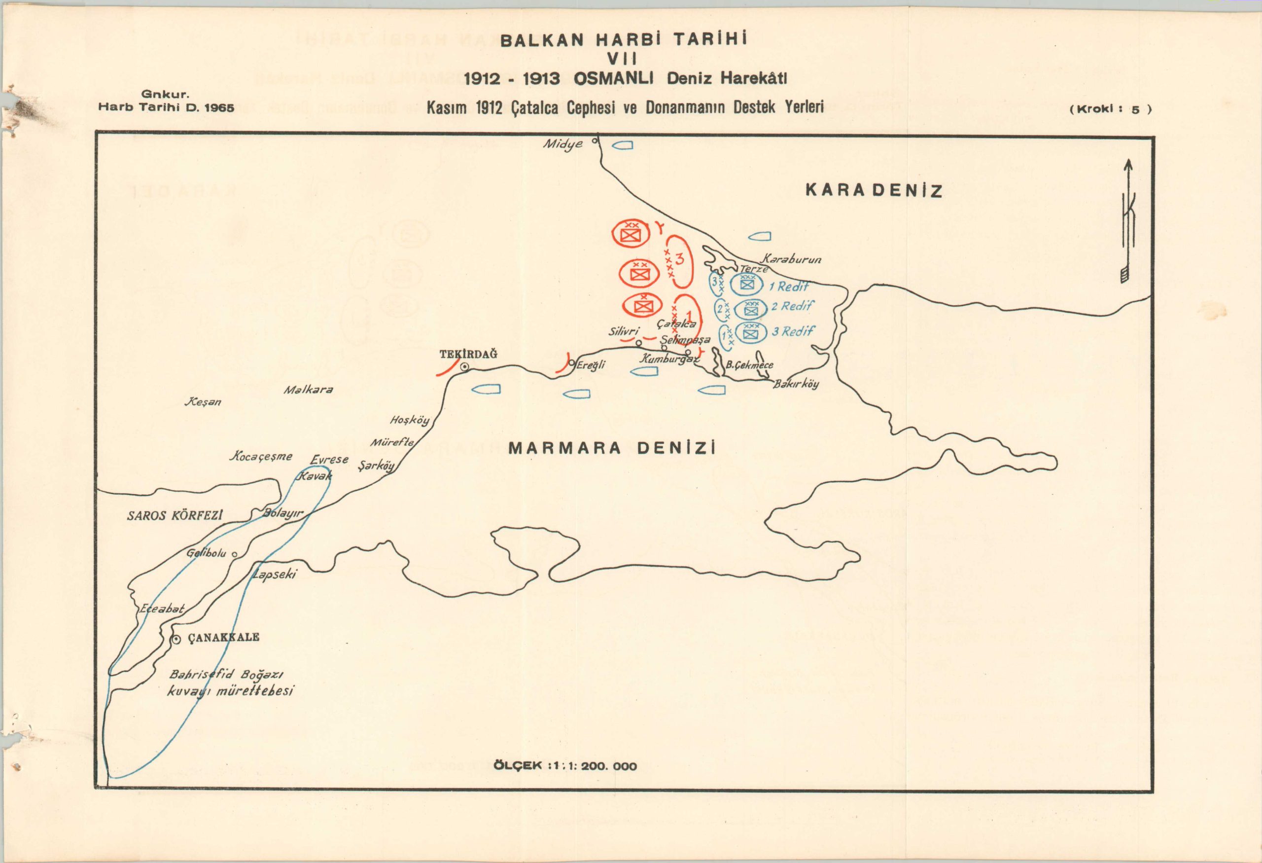 [Naval Operations of the First Balkan War] - Curtis Wright Maps