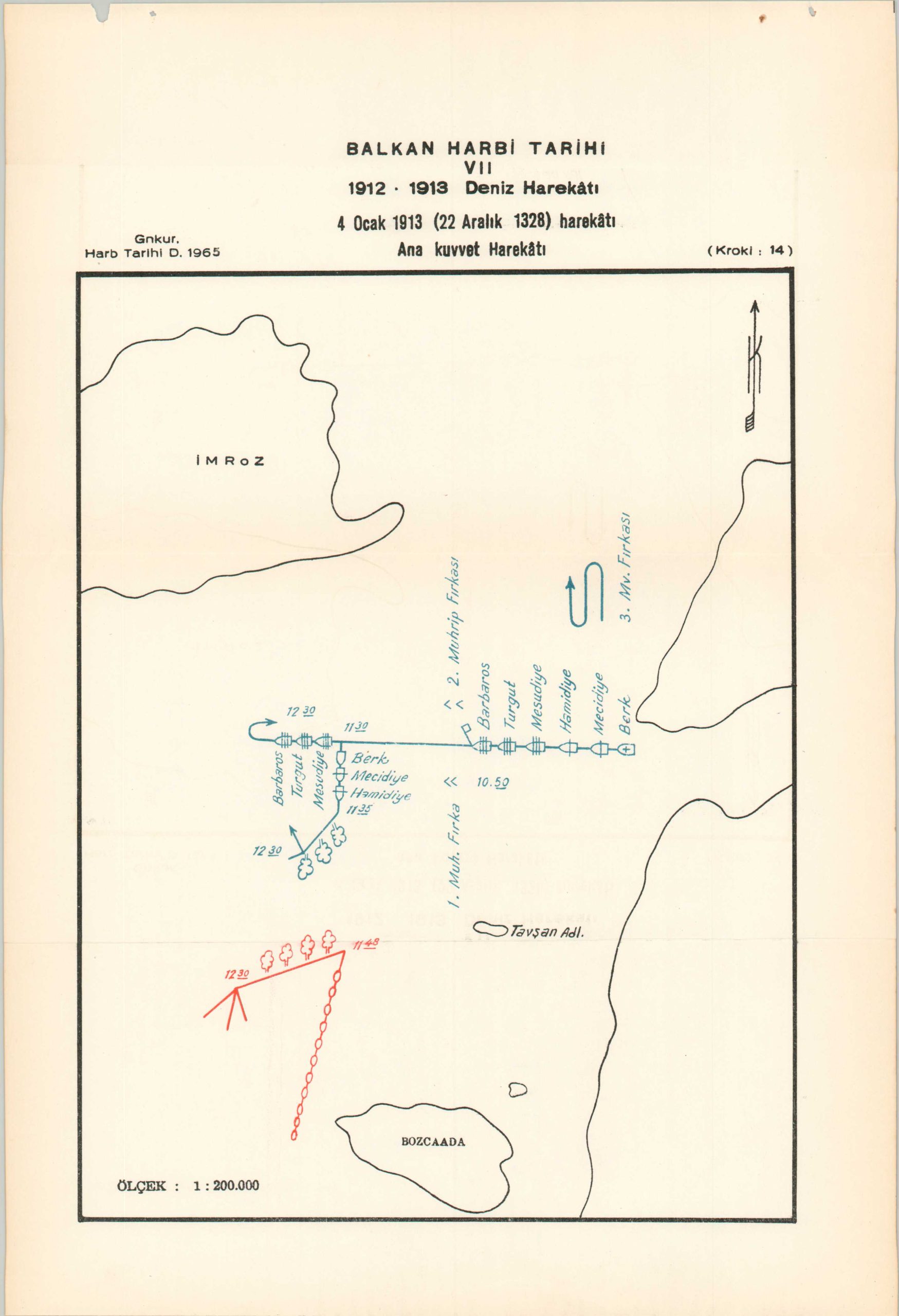[Naval Operations of the First Balkan War] - Curtis Wright Maps