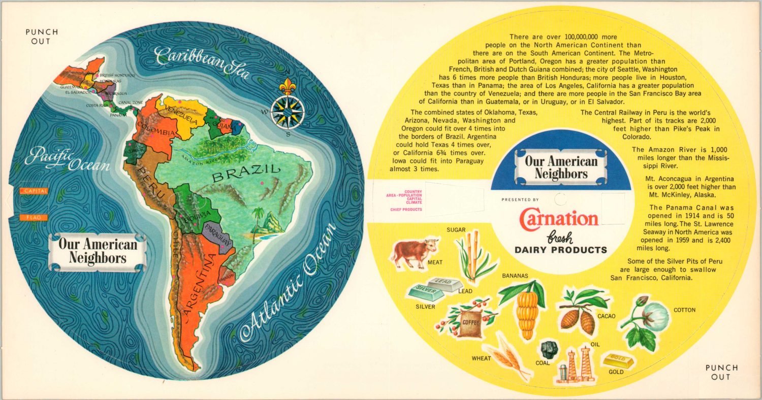 Carnation Information Charts - Curtis Wright Maps