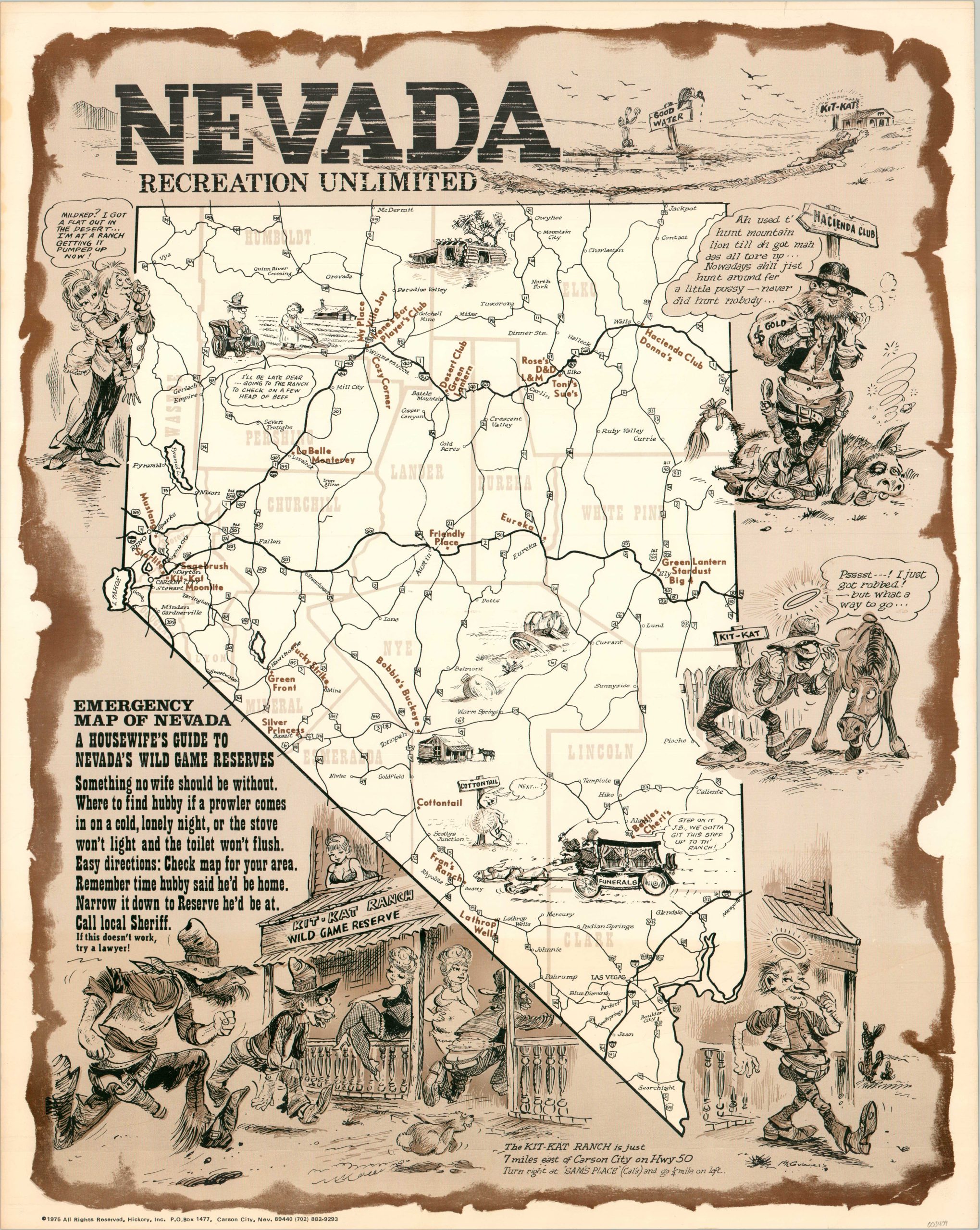 Nevada Recreation Unlimited - Curtis Wright Maps